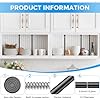 Amazon.com: QINGYUN 2 Pack Spring Tension Curtain Rod 8 to 12.5 Inch ...