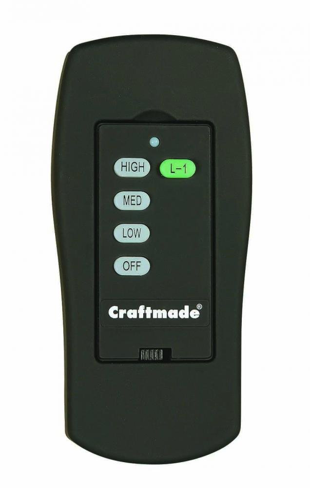 Craftmade UCI-Remote Universal Remote Control Handset Only, 3-Speed ...
