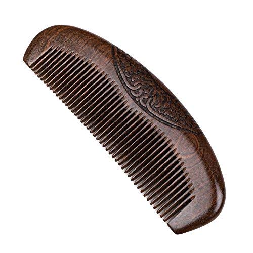 Holzkamm massage aus Sandelholz Breite 17cm Haarkamm langlebig natur ...