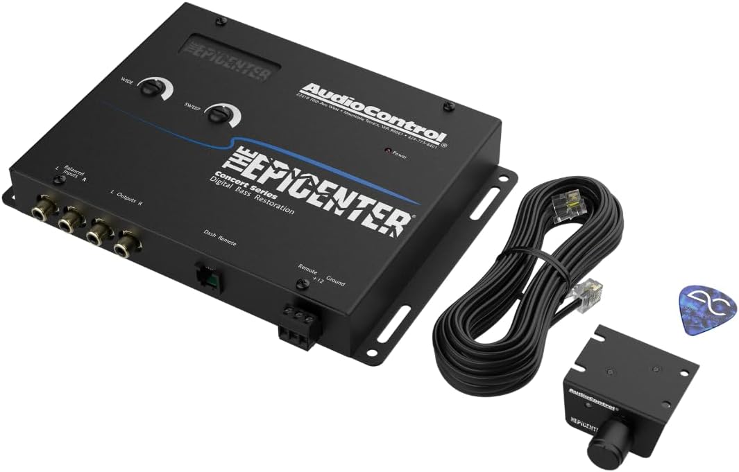 Amazon.com: AudioControl EPICENTER Digital Bass Restoration Control ...