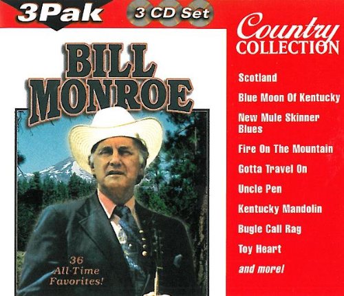 Bill Monroe - Bill Monroe - 36 All Time Favorites! 3 CD Set! - Amazon ...