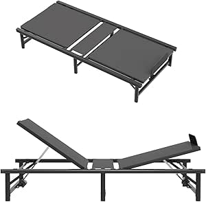 Amazon.com: Twin XL Adjustable Bed Frame with Head and Foot Incline, Electric Smart Bed with ...