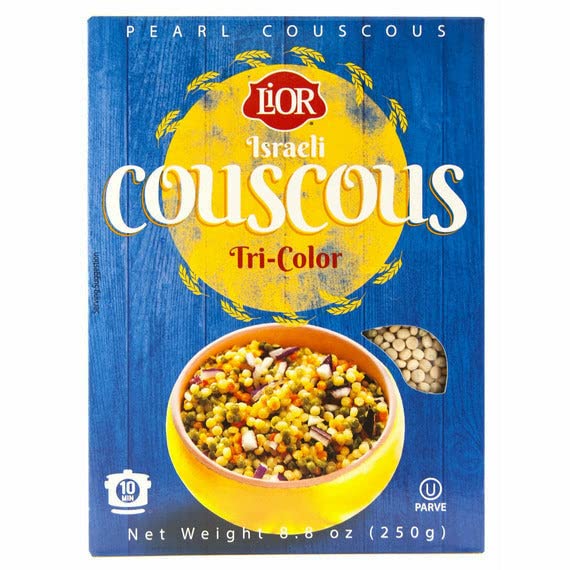 Amazon.com: LiOR Israeli Couscous | Tricolor Box | 8.8 oz Pack of 1