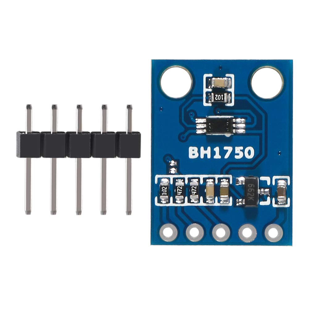 Snapklik.com : 6pcs GY-302 BH1750 BH1750FVI Light Intensity Illumination Module For Arduino