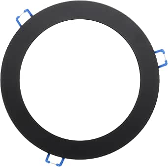 PATIKIL 18W 6.2" OD 4.6" ID Light Trim Ring, Downlight Mounting Bracket ...