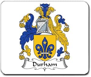Amazon.com: Durham Family Crest Coat of Arms Mouse Pad : Office Products