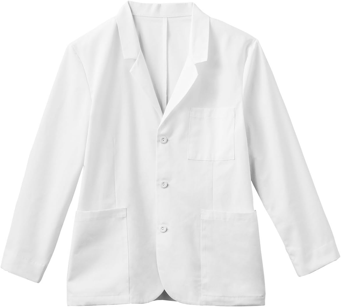 Amazon.com: META Labwear Men's 30"; Expandable iPad Consultation Coat ...