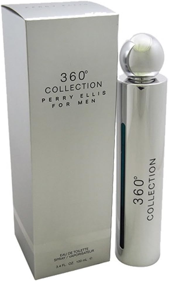 Amazon.com : Perry Ellis 360 Collection for Men, 3.4 fl oz EDT : Beauty ...
