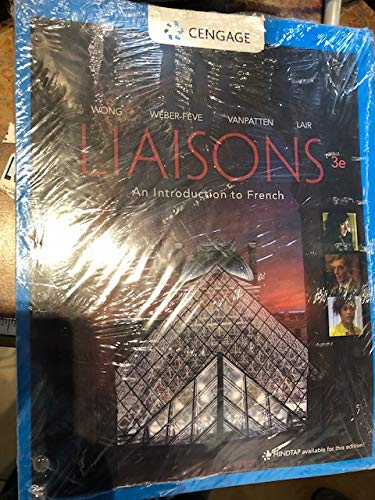 Amazon.com: Bundle: Liaisons: An Introduction to French, Loose-leaf ...