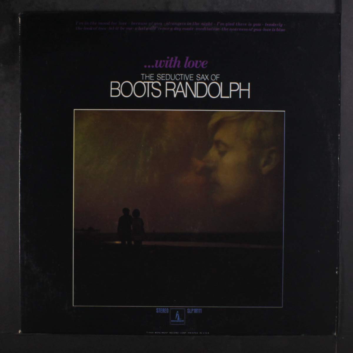 Amazon.com: BOOTS RANDOLPH - ...with love MONUMENT 18111 (LP vinyl ...