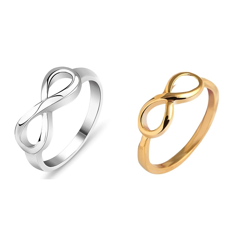 Anillo De Bodas Con Símbolo De Infinito