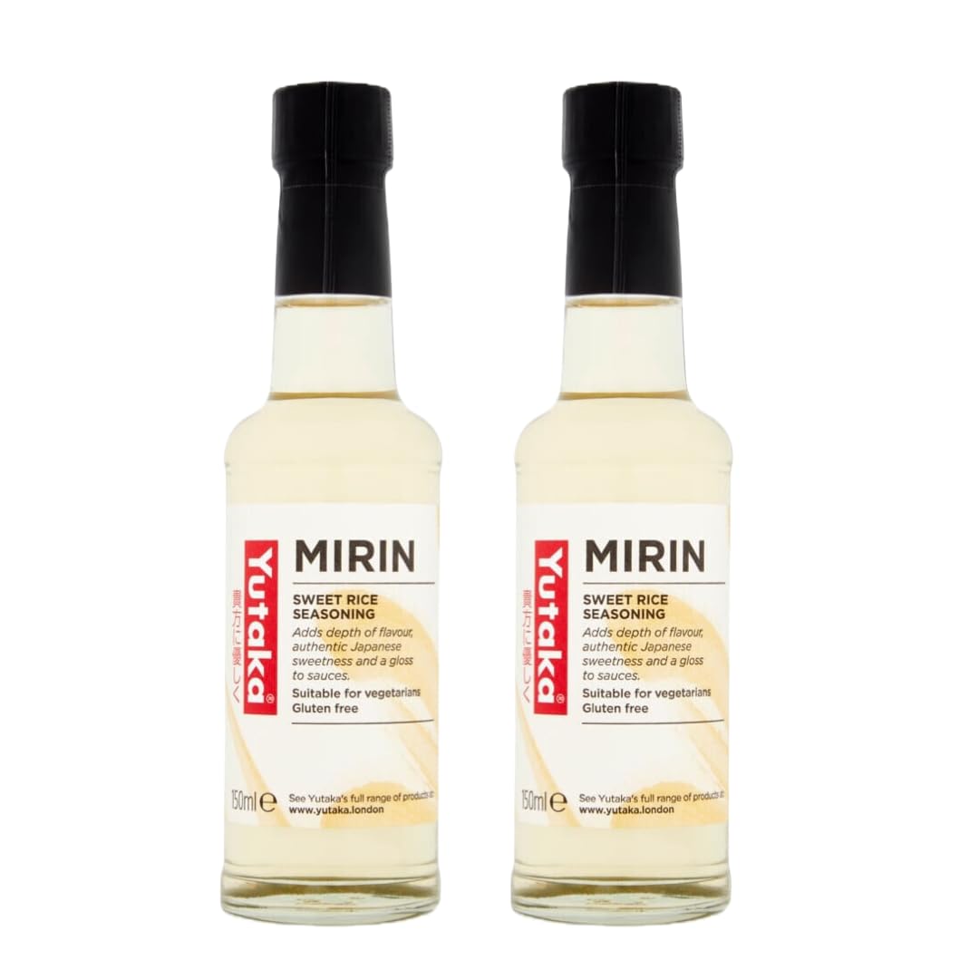 Yutaka Mirin, Japanese Sweet Rice Wine for Cooking & Seasoning, Gluten ...