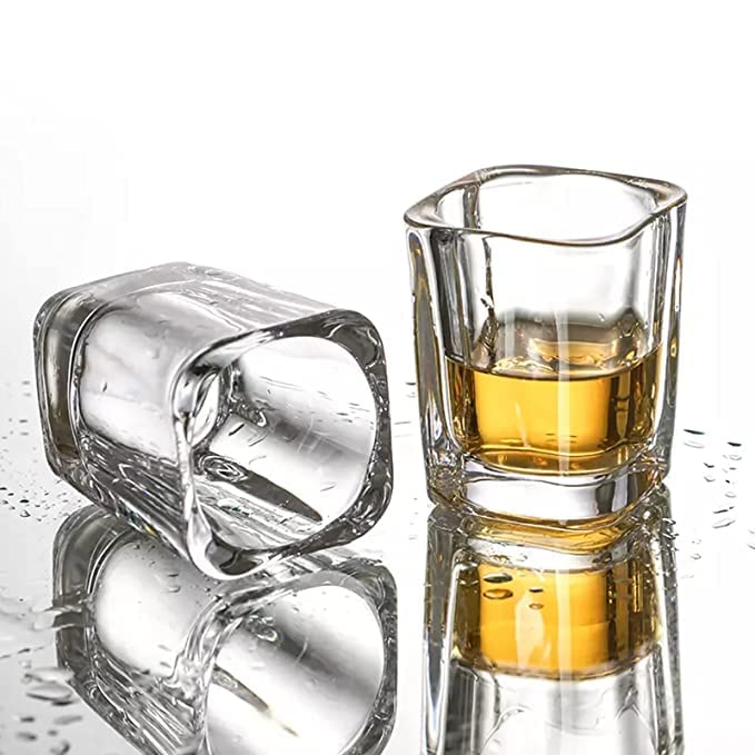 Buy KITWELL Italian Premium Shot Glass Set with Heavy Base, 60 ML ...