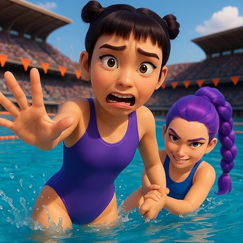 Zoey Swimming Pool Day Song (Inspired by KPop Demon Hunters) : Croco ...