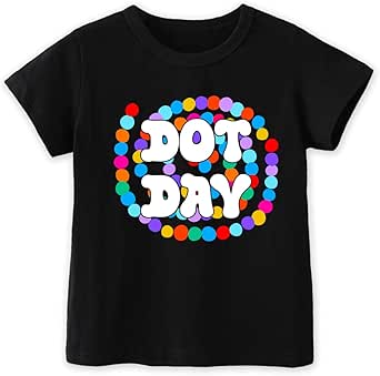 Amazon.com: Dot Day Shirt for Toddler Boys Girls Kids Polka Dot Shirts ...