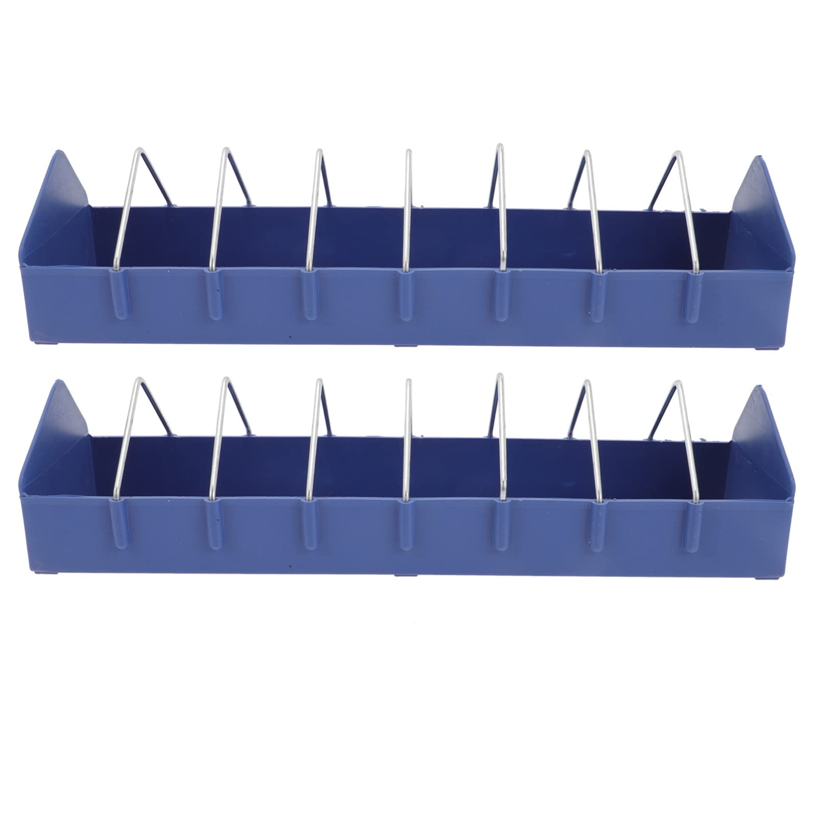 GANAZONO 2Pcs Pigeon Feeding Trough Bird Feeder Slot Storage Trough ...