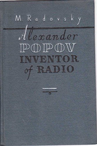 Alexander Popov, inventor of radio : Amazon.de: Bücher