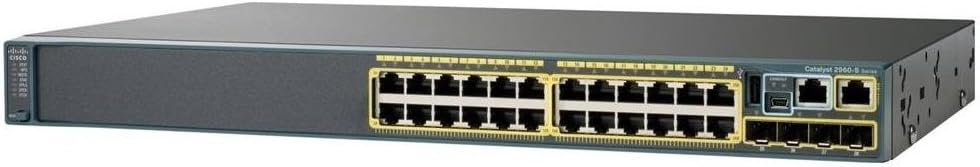 Amazon.com: Cisco Catalyst 2960X-24PD-L Network Switch, 24 Gigabit ...