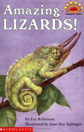 Amazing Lizards (level 2) (Hello Reader): Robinson, Fay, Zallinger ...
