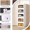 Amazon.com - QudraKast 5-Tier Stackable Plastic Storage Bins - 23QT ...