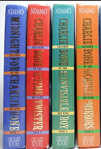 4 Books: Charlie Bone & The Children of the Red King Series - Midnight ...