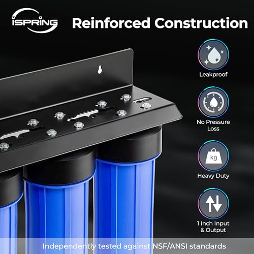 Snapklik.com : Whole House Water Filter System, Reduces Sediment, Iron ...