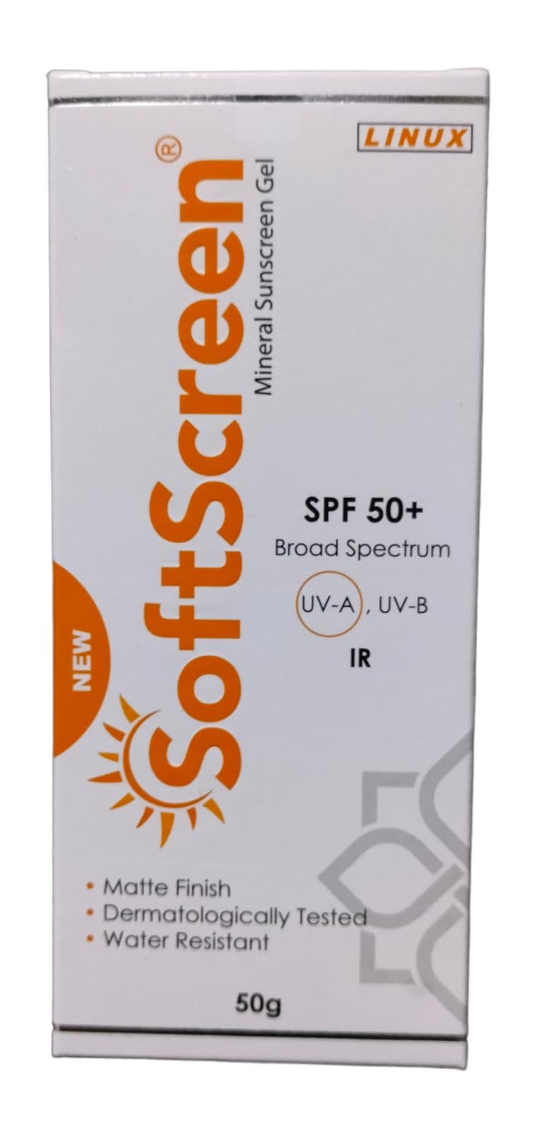 Softscreen Mineral Sunscreen Gel SPF 50 Broad Spectrum- 50gm : Amazon ...