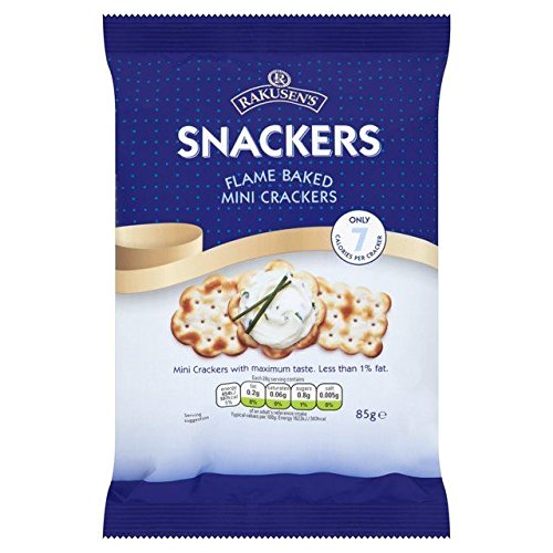 Amazon.com: Rakusen's Plain Snackers - 85g : Grocery & Gourmet Food