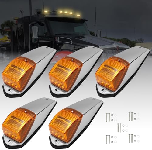 Amazon.com: 31LED Cab Lights Amber Cab Marker Light Top Roof Waterproof ...