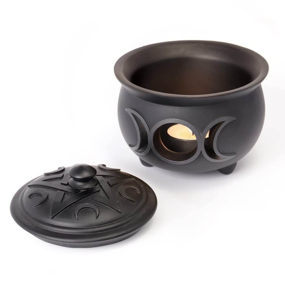 Snapklik.com : Triple Moon Cauldron Pot