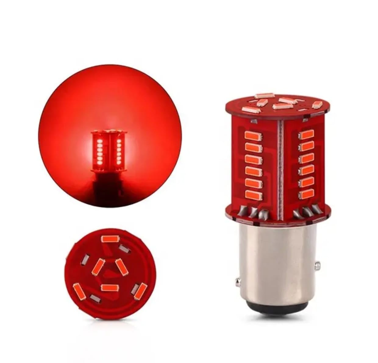 Car Brake Light LED, Red Colour, Set of 2 Pieces : Amazon.in: Car ...
