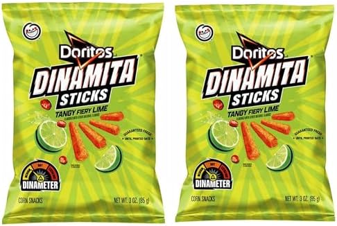 Amazon.com: Doritos Dinamitas Sticks Varity Pack (Snack Size) (Tangy ...