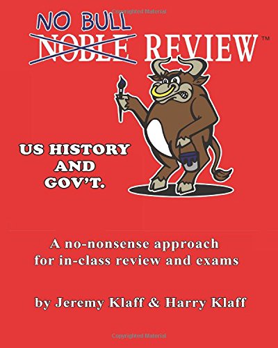 No Bull Review - U.S. History and Gov't: 9781470095390: Amazon.com: Books