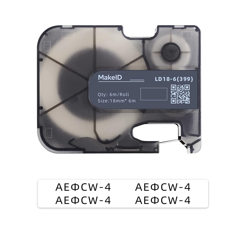 Snapklik.com : MakeID Nylon Label Cartridge For P31 Industrial Label ...