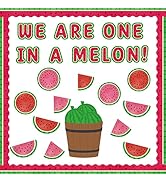 Amazon.com: AsodSway Summer Watermelon Fruit Bulletin Board Cutouts ...