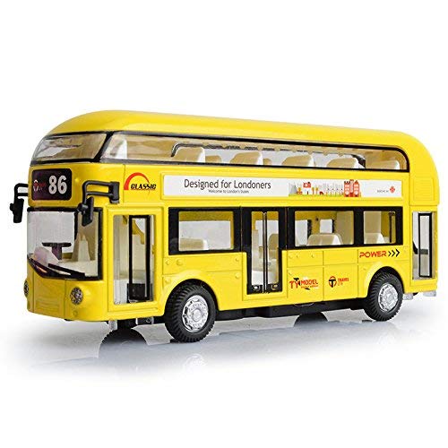 FunBlast Luxury Bus Toy - Metal Bus Toy for Kids with Sound and Light ...