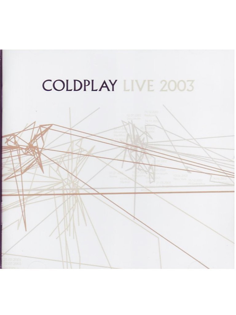 Coldplay - Live 2003 [DVD] [2008]: Amazon.co.uk: Coldplay: DVD & Blu-ray