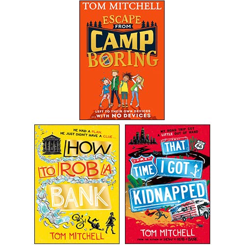 Amazon.com: Tom Mitchell 3 Books Collection Set(How to Rob a Bank, That ...