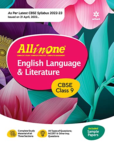 Buy CBSE All In One English Language & Literature Class 9 2022-23 ...
