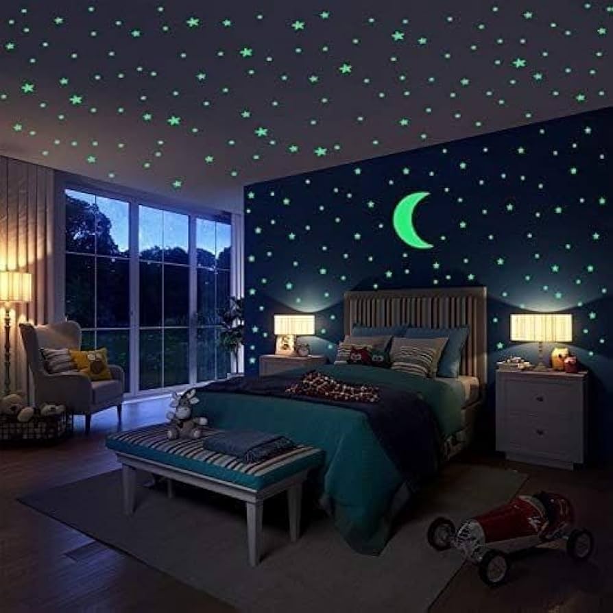 Radium Paint On Ceiling Theme Ceiling Star Radium Stickers