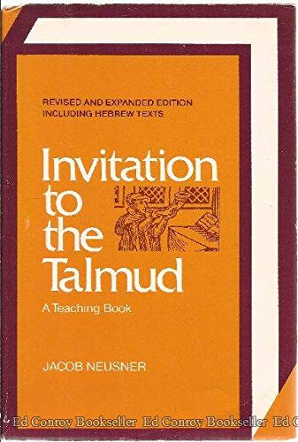 Invitation to the Talmud: A Teaching Book (English, Aramaic and Hebrew ...
