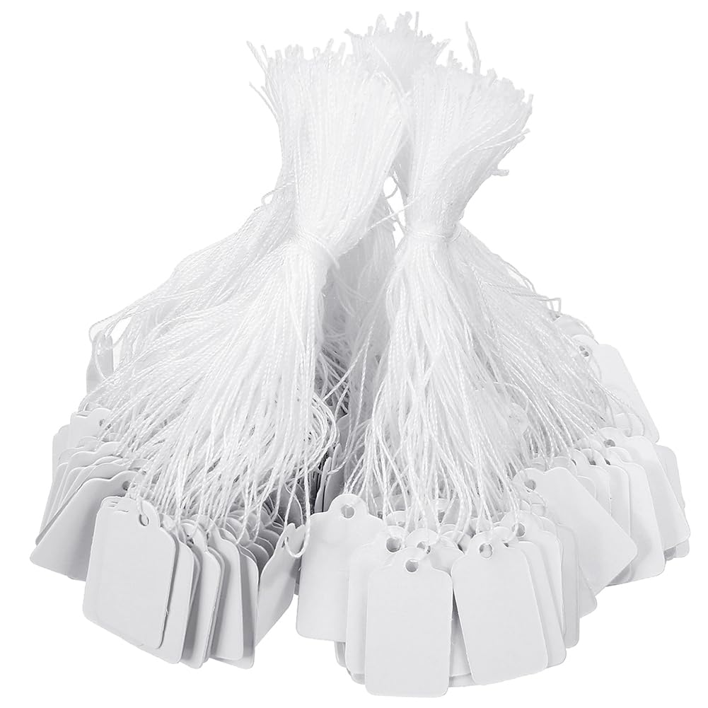 Amazon.com : 500 Pcs White Marking Tags Writable Display Tags Jewelry ...