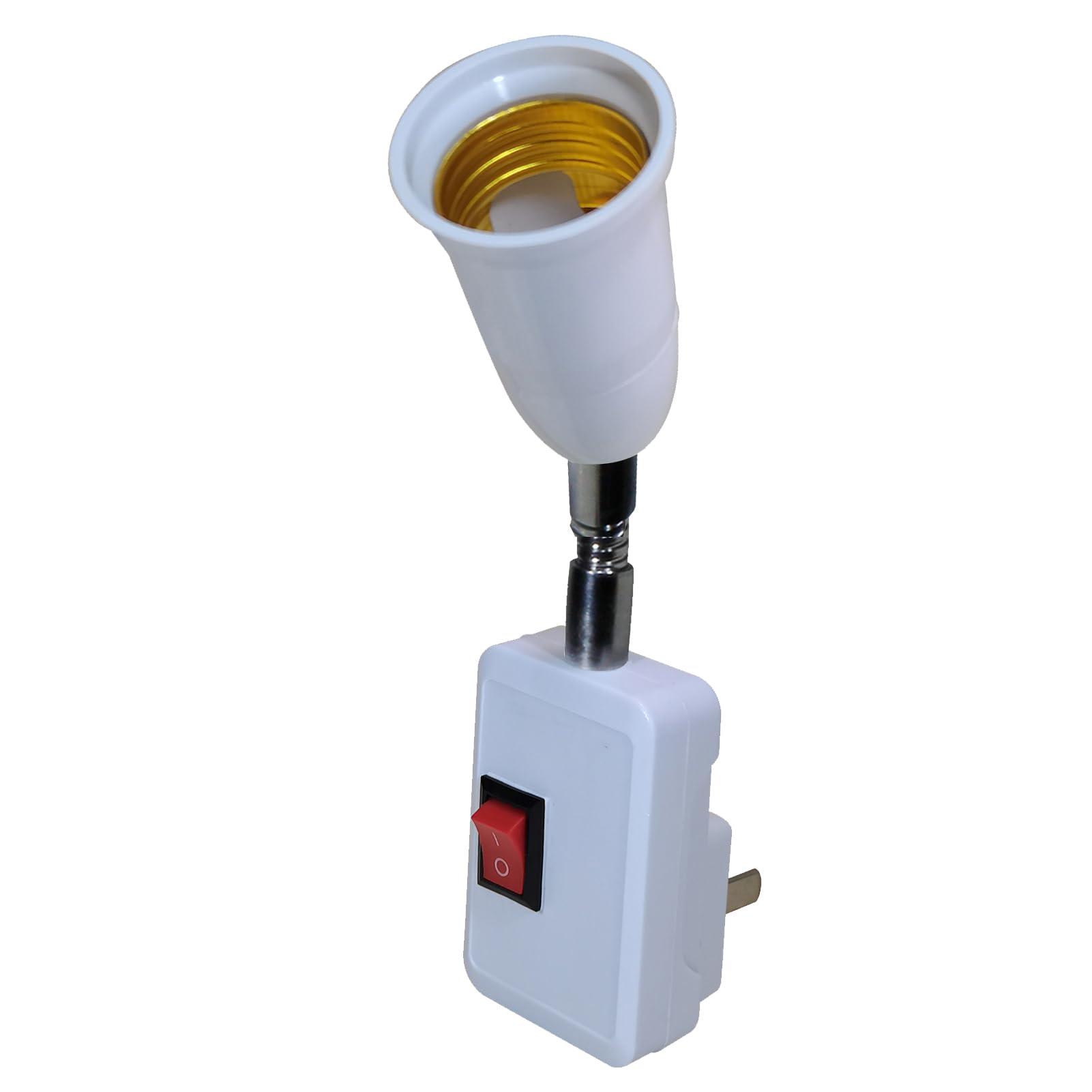 STBTECH E27/E26 Plug in Light Socket Adapter with On/Off Switch ...