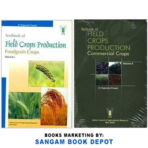 Textbook Of Field Crops Production Volume 1 And 2 (Foodgrain Crops ...