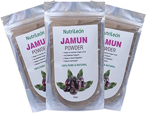 Buy NutriLeon Jamun powder Pure and Natural Jamun Powder 100 gm (Pack ...