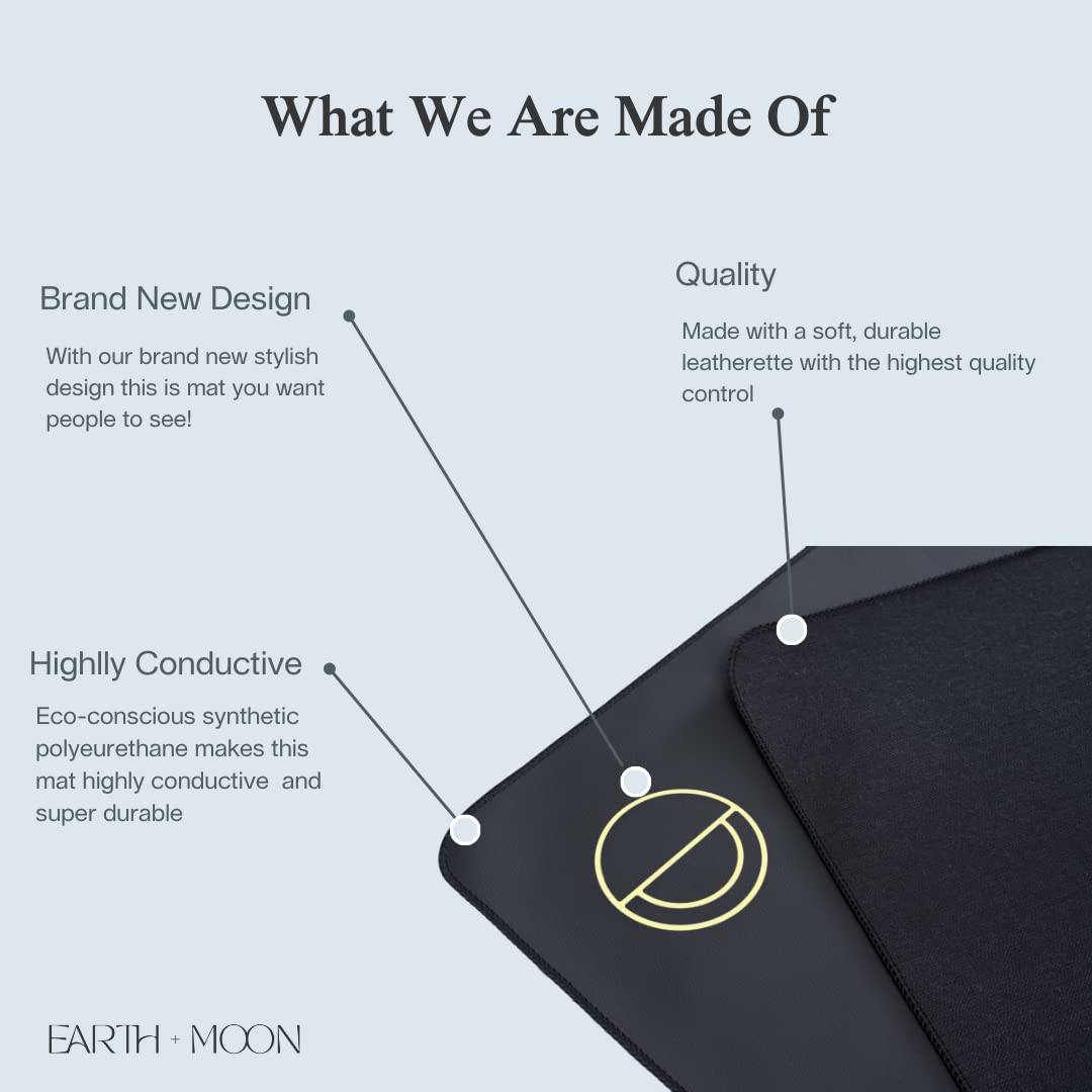 Grounding Mat for Sleeping, Grounding Pad Universal Starter Kit, Earth ...