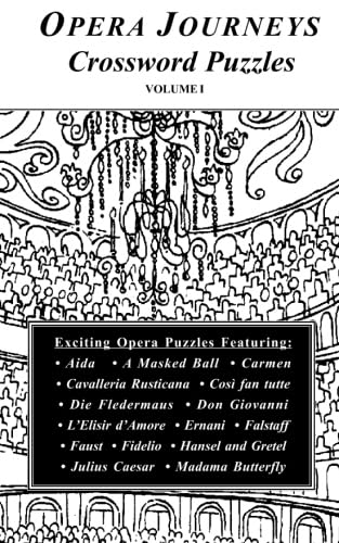 Opera Crossword Puzzles: Antonio, Angelo Di: 9781930841185: Amazon.com ...