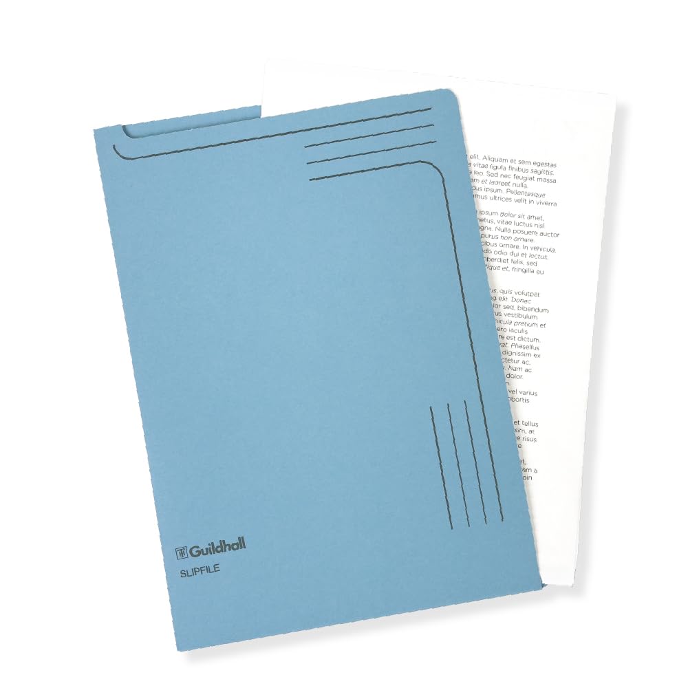 Exacompta - Ref 4601Z - Guildhall - Slip file, 315 x 230mm, 230gsm ...