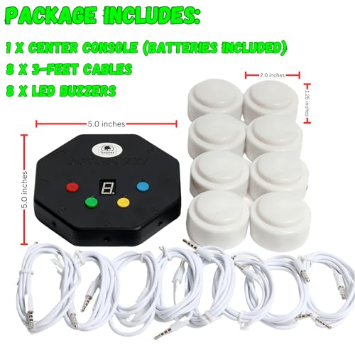 The Best 4 Game Show Buzzers for Events/Home Use - Trivia Bliss