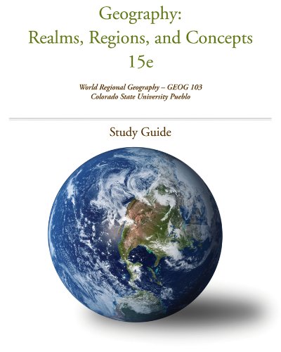 Geography: Realms, Regions and Concepts 15 ed. Un. of Mary Washington ...